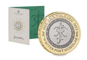 2023 J.R.R. Tolkien King Charles III £2 Coin - Mintage: n/a